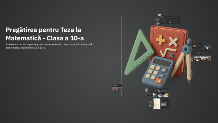 Pregătirea pentru Teza la Matematică - Clasa a 10-a by Andreea ...