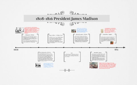 1808-1816 President James Madison by Amanda Maher on Prezi