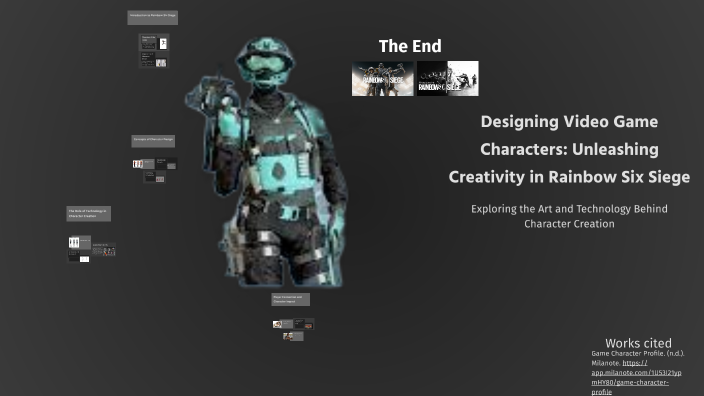 Designing Video Game Characters: Unleashing Creativity in Rainbow Six ...