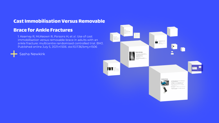 Cast Immobilisation Versus Removable Brace for Ankle Fractures by Sasha ...