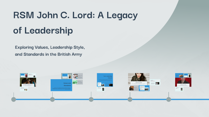 RSM John C. Lord: A Legacy of Leadership by Matthew Webb on Prezi