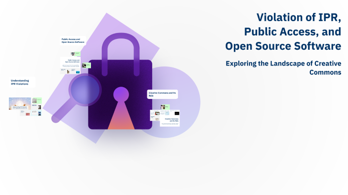 Violation of IPR, Public Access, and Open Source Software by dr dignity ...