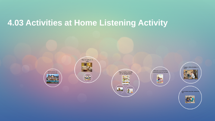 4.03 Activities at Home Listening Activity by lynette rivas on Prezi