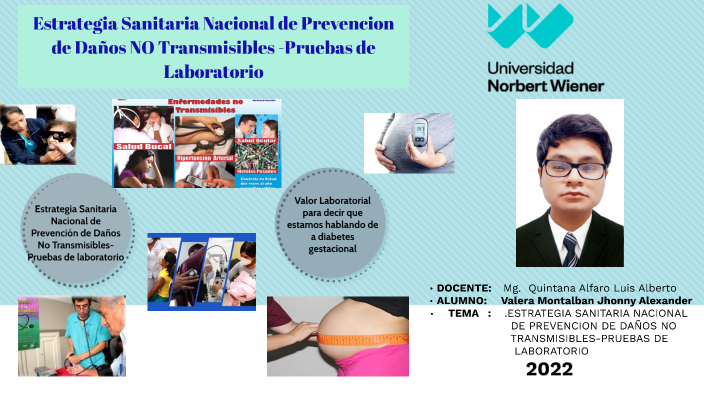 Estrategia Sanitaria Nacional de Prevención de Daños No Transmisibles ...