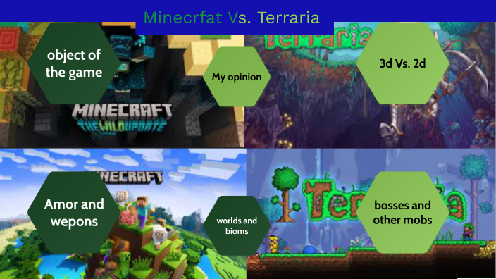 Minecraft Vs. Terraria by Aaron Winger on Prezi