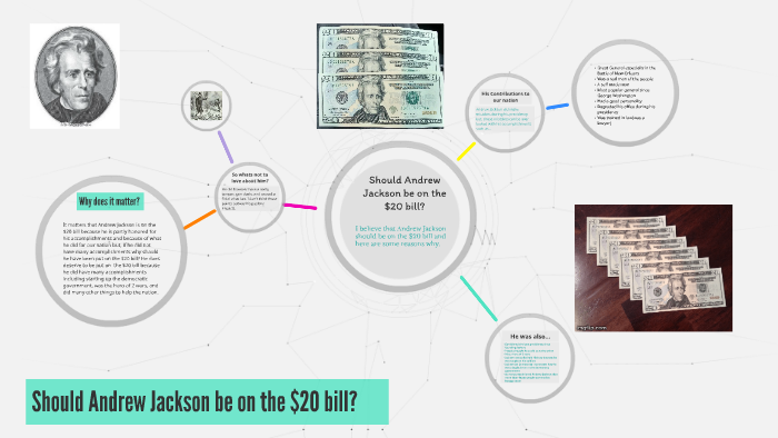 Should Andrew Jackson be on the $20 bill? by Grace G on Prezi