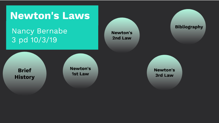 Newton's Laws Project by nancy bernabe on Prezi