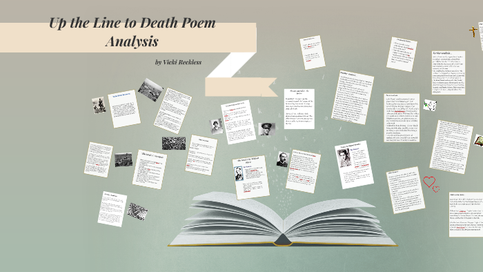 Up the Line to Death Poem Analysis by Vicki Reckless on Prezi