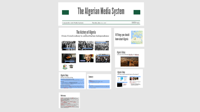 The Algerian Media System by Verena Hof on Prezi