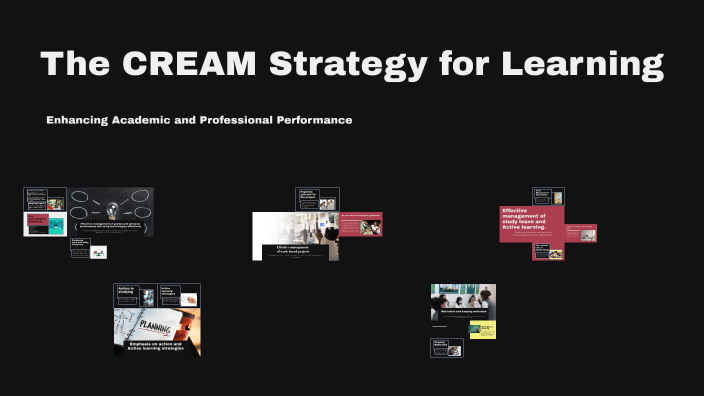 The CREAM Strategy for Learning by Thành Đạt Đinh Vũ on Prezi