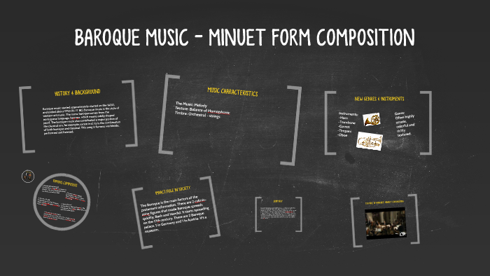 BAROQUE MUSIC - MINUET FORM COMPOSITION by Michelle Yap