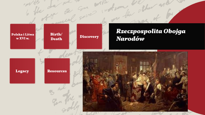 RZECZPOSPOLITA OBOJGA NARODÓW by Magdalena Grala on Prezi