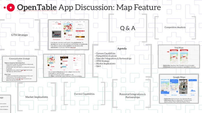 OpenTable App Discussion: Maps by Mackenzie Bechtel on Prezi