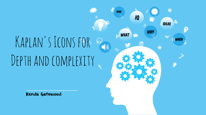 Kaplan's Icons for Depth and Complexity by Kenda Gatewood on Prezi