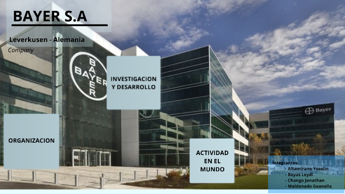 Caso: BAYER S.A by jonathan chango on Prezi