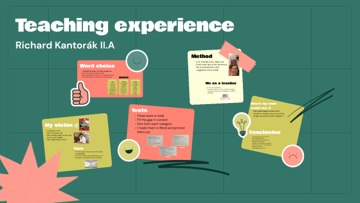 Teaching experience by Richard Kantorák on Prezi