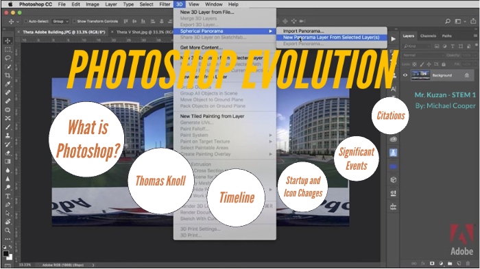 The Evolution Of Photoshop by Michael C on Prezi
