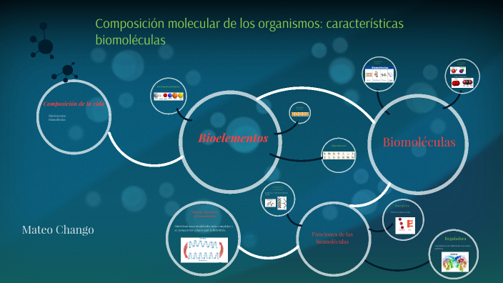 Composición molecular de los organismos by Alejandro Chango on Prezi
