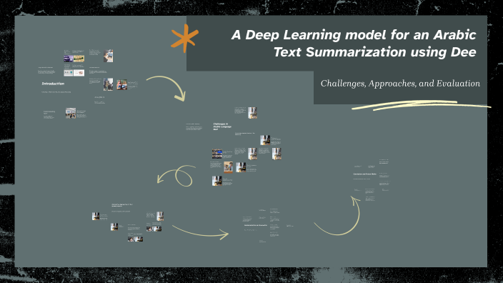 Introduction To Arabic Language Text Summarization Using Deep Learning By Amina Bakhta On Prezi