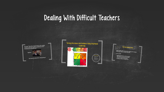 Dealing With Difficult Teachers by Tamara Lutz on Prezi