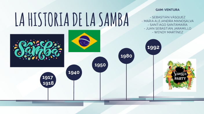 La historia de la samba by Juan Sebastian Jaramillo Campos on Prezi
