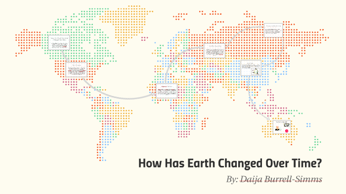 How Has Earth Changed Over Time? by Daija Burrell-Simms on Prezi