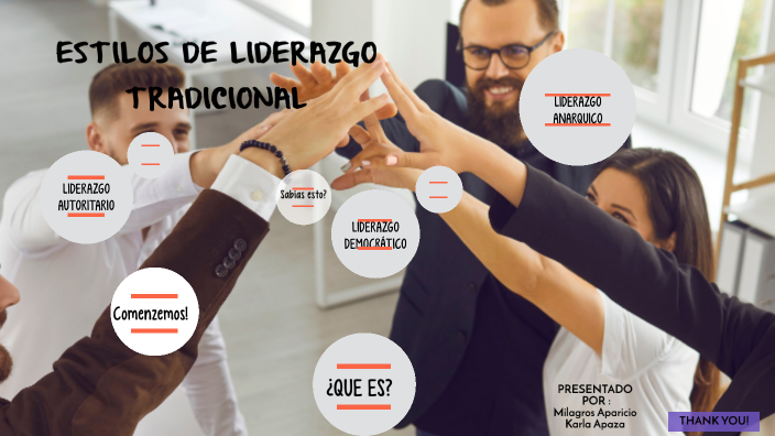 Estilos de liderazgo tradicional by Milagros Aparicio on Prezi