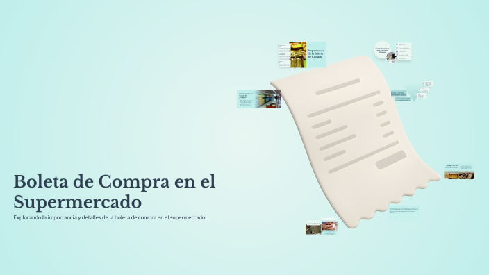 Boleta de Compra en el Supermercado by Jose De la cruz on Prezi