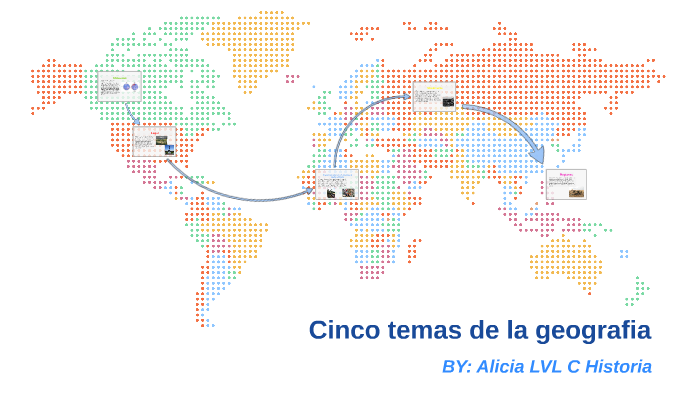 Cinco temas de la geografia by Alicia Banegas on Prezi