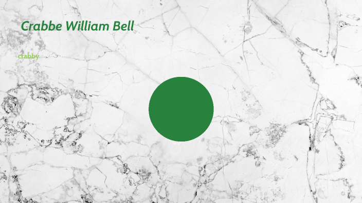 Crabbe by William Bell by Souad Al masri on Prezi