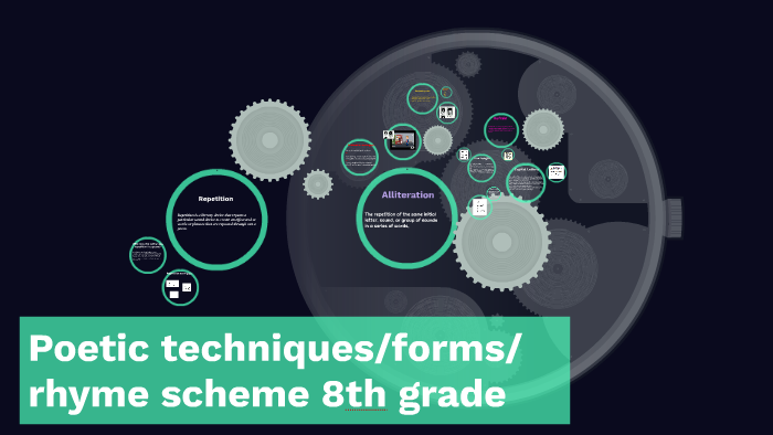 poetic techniques 8th grade by Mallorie De Hoyos on Prezi