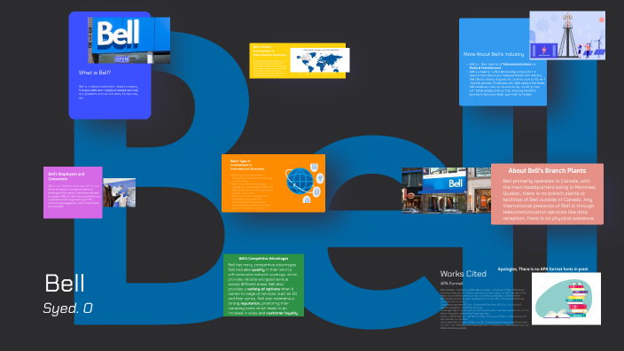 Bell - Telecommunications Company by syed omar on Prezi