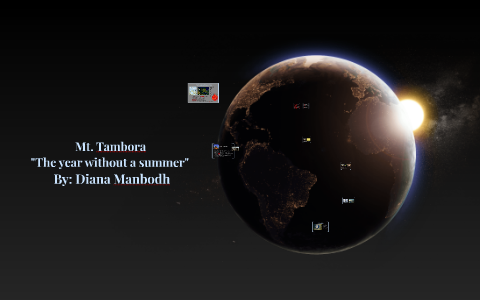 Mt. Tambora; A Year Without A Summer by Diana M. on Prezi