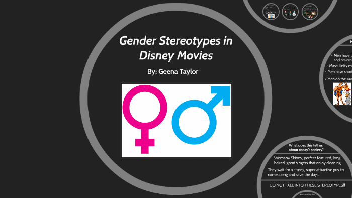 Gender Stereotypes In Disney Movies By Geena Taylor On Prezi