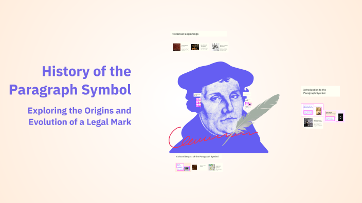 History of the Paragraph Symbol by Dawid Dyrda on Prezi