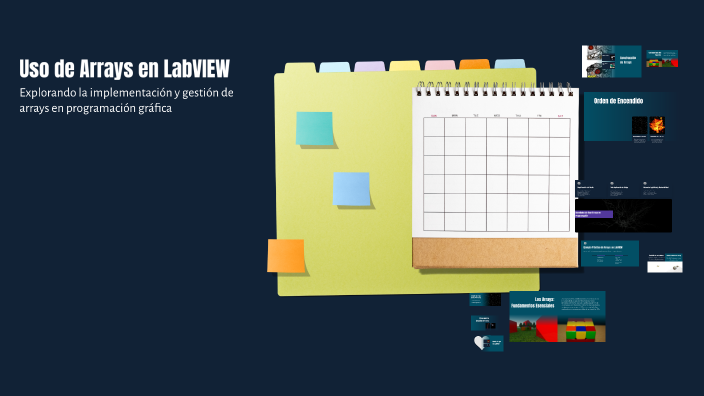 Uso de Arrays en LabVIEW by ADRIANA CANO BARBOSA on Prezi