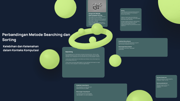 Perbandingan Metode Searching dan Sorting by Naira Farida Mufidah on Prezi