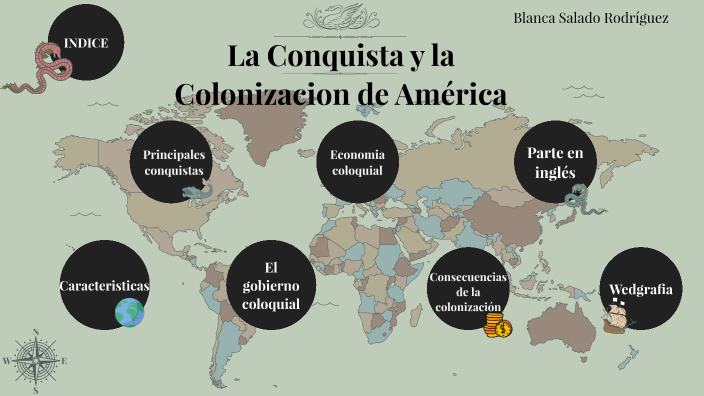 La Conquista y la Colonizacion de América by blanca salado on Prezi