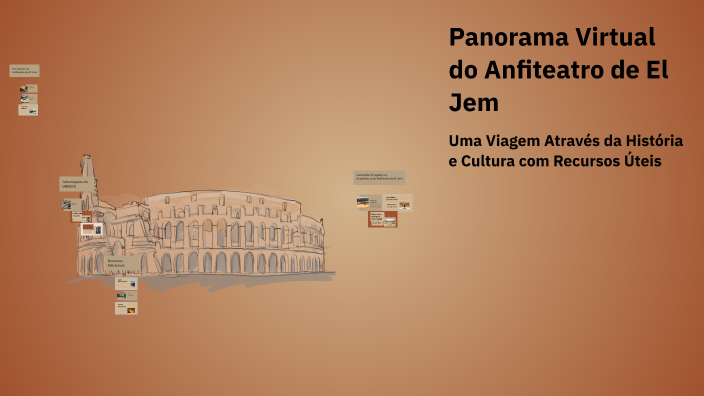 Panorama Virtual do Anfiteatro de El Jem by João Pedro Silva Batista ...