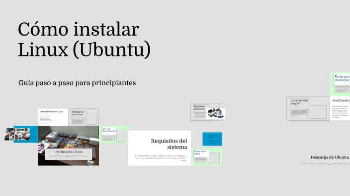 Cómo instalar Linux (Ubuntu) by citlali salazar on Prezi