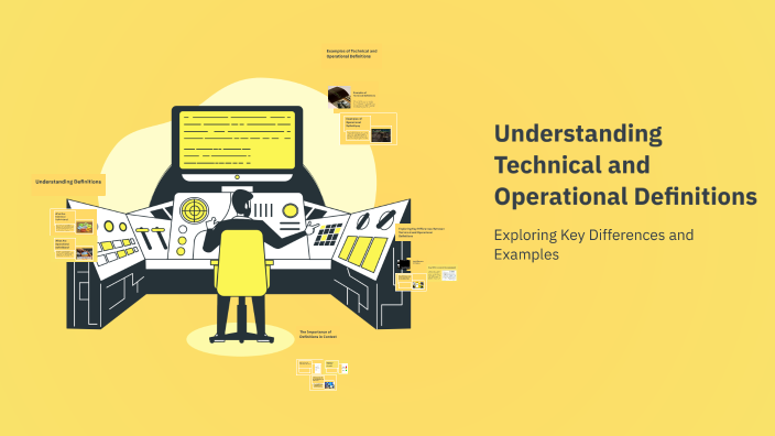 Understanding Technical and Operational Definitions by NENITA ANTONI on ...