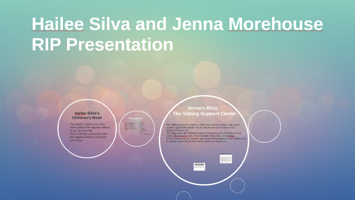 Hailee Silva and Jenna Morehouse by on Prezi