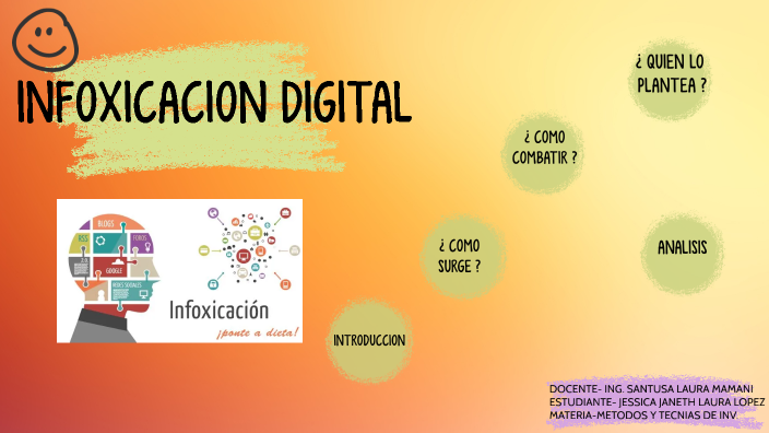INFOXICACION DIGITAL by jessica janeth laura lopez on Prezi