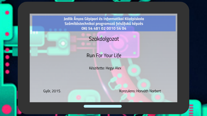Run For Your Life by Alex Hegyi on Prezi