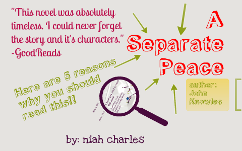 Summer Reading- A separate peace project by Niah Charles on Prezi