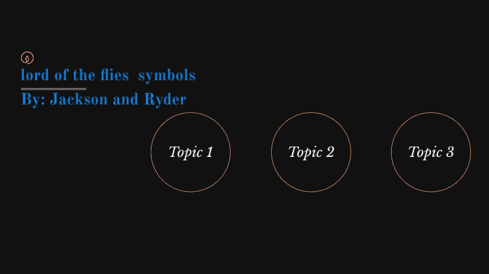 lord of the flies symbols by Jackson Alvarez on Prezi