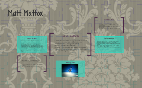 Matt Mattox by Megan Riddle on Prezi