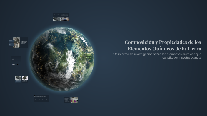 Composición y Propiedades de los Elementos Químicos de la Tierra by ...