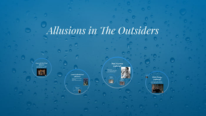 Allusions in The Outsiders by Hillary May on Prezi