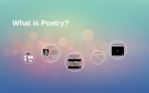 What is Poetry? by Megan Prisco on Prezi